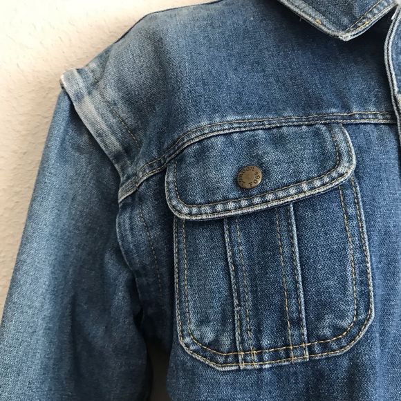 London Fog | Jackets & Coats | Vtg London Fog Turbo Jean Denim Snap ...